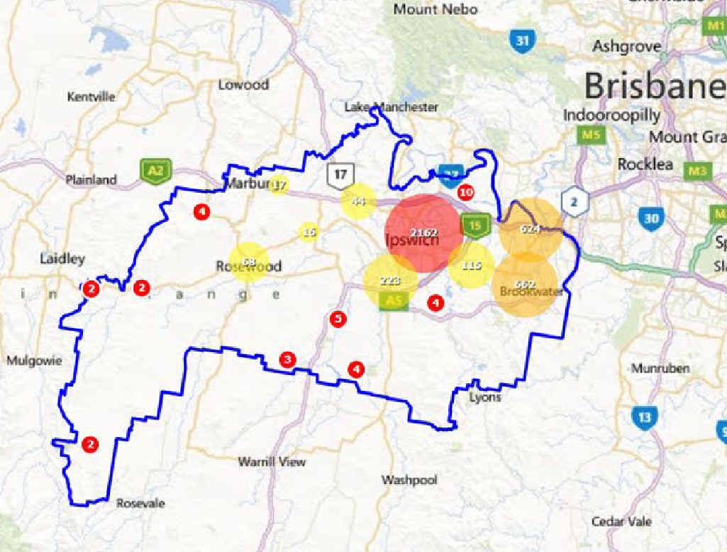 Crime map has Goodna at head of stats list | Ipswich Queensland Times