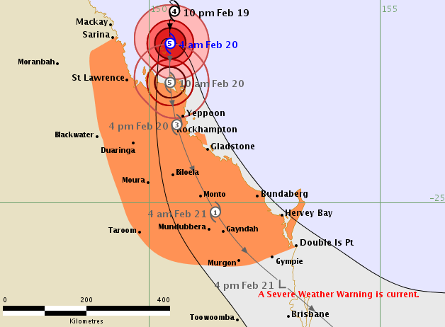 Cyclone: How the morning unfolded in Gladstone | Gladstone Observer